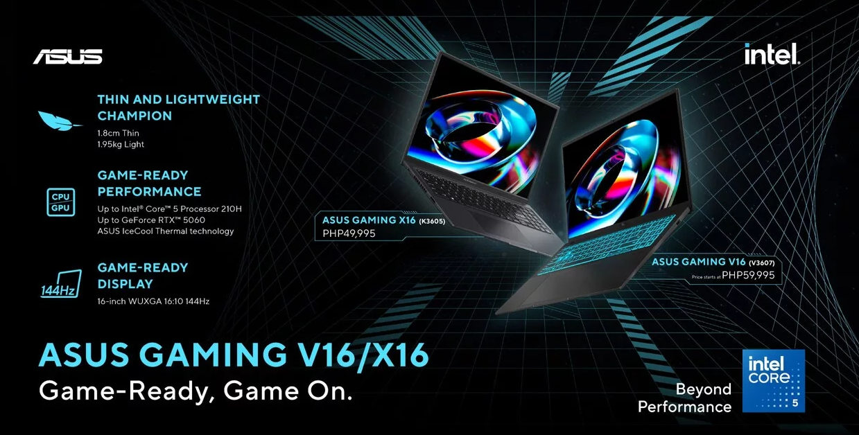 ASUS Launches Slim and Light V16 & X16 Gaming Laptops - GameNavigate